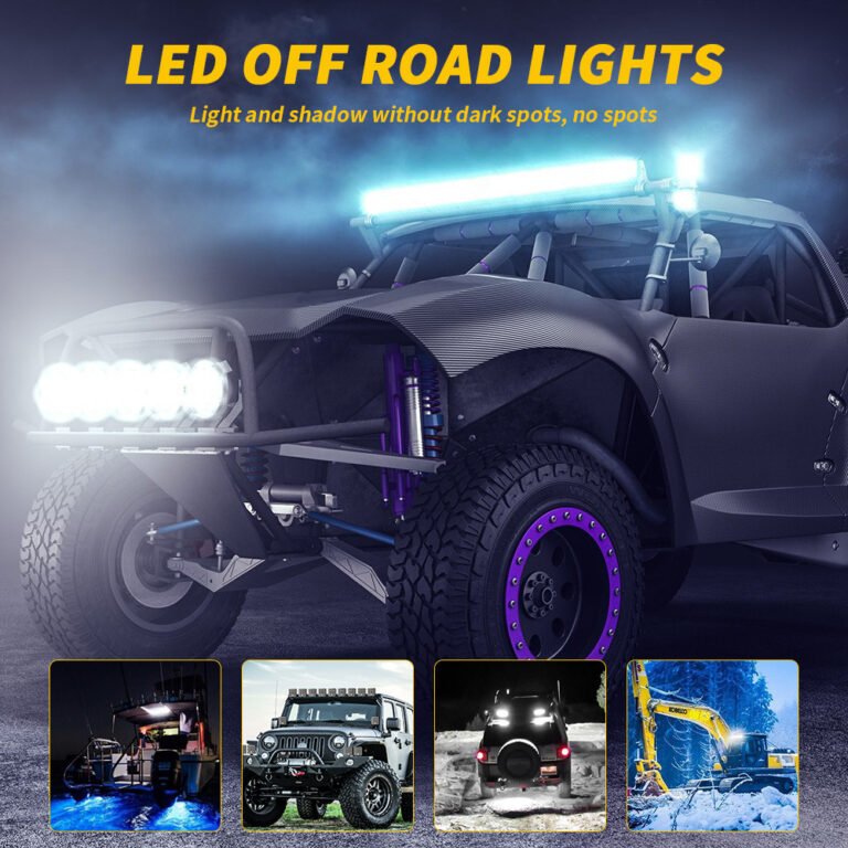 Tenraytech New 4-inch Round Laser Off-road Spotlight - Tenraytech ...